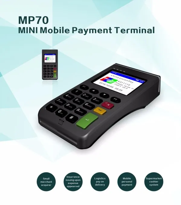 Magnetic-stripe Card Reader Pci Approved Chip&pin Pos Device - Buy ...