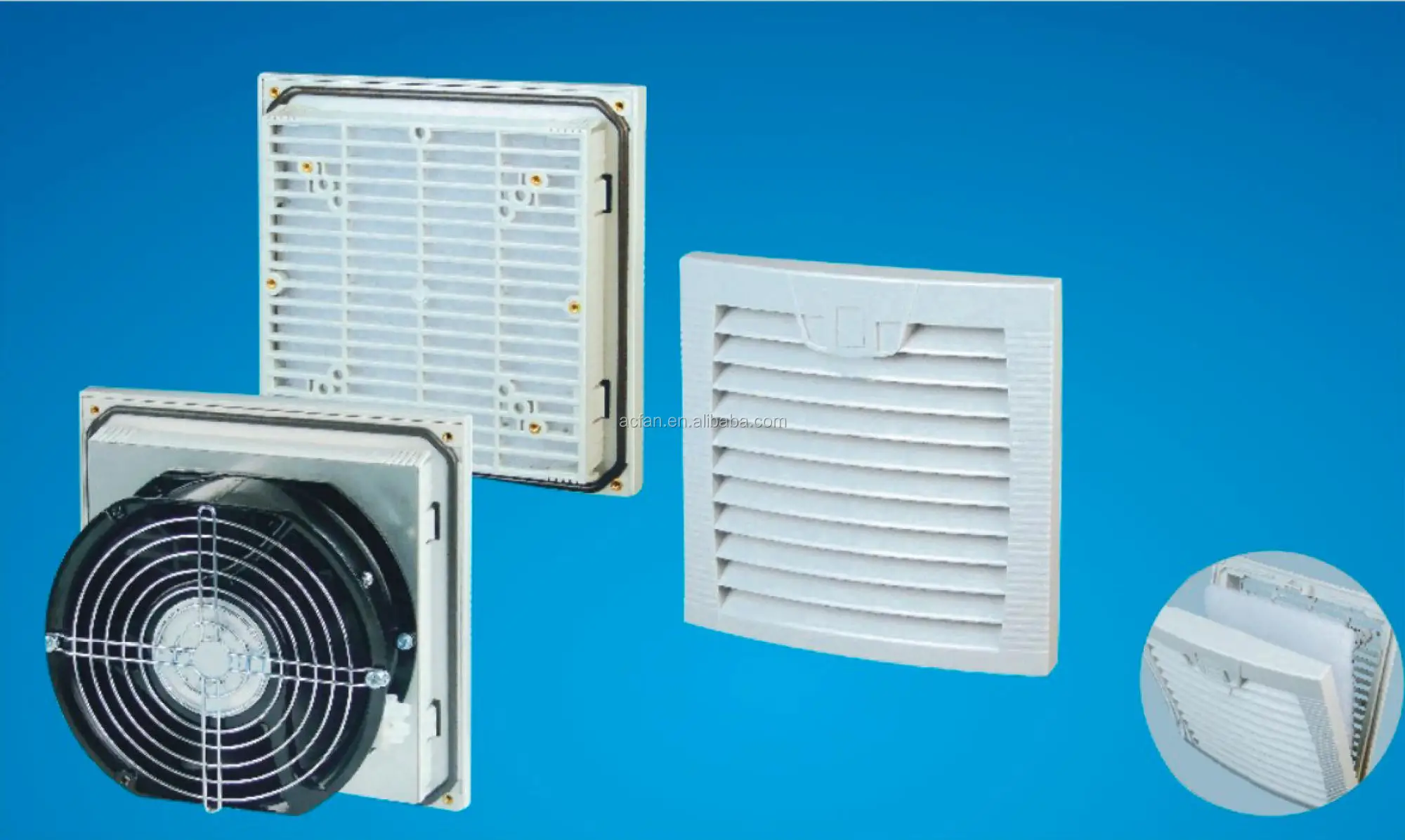 Cabinet Axial Fan Filter - Dust Proof & Efficient Airflow
