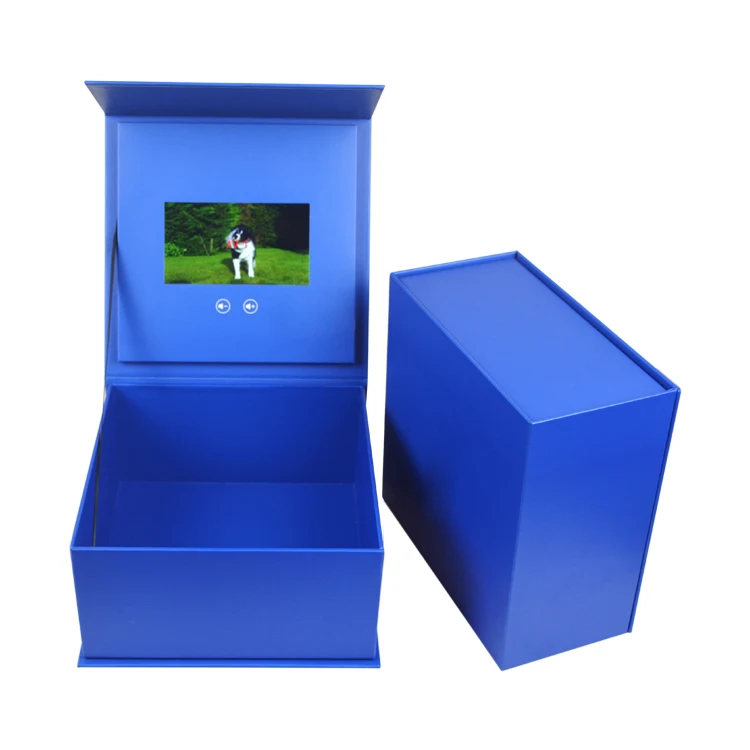 Popular Customized Invitation Tft Lcd Screen Video Brochure Gift Box ...