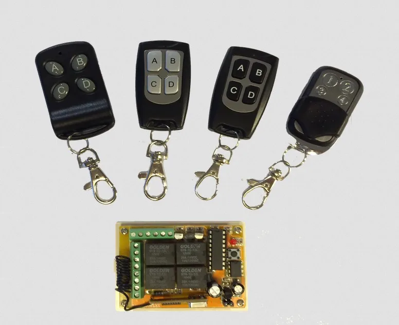 Wireless Remote Control System for Rolling Door Controllers