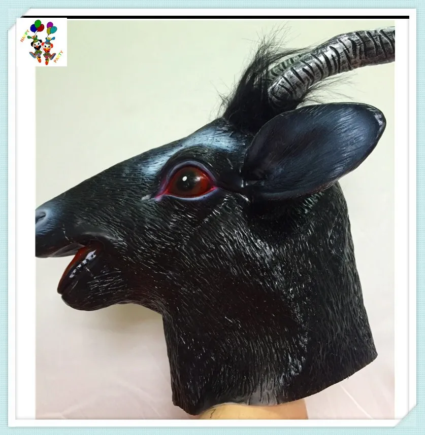 Halloween Party Masks - Quality Goat Head Latex Animal Masks