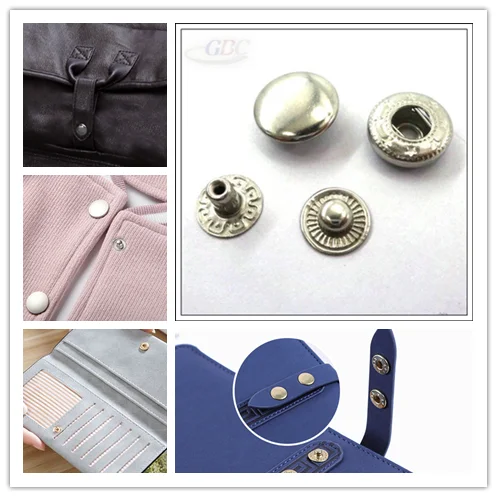 Wholesale Metal Snap Fasteners For Jeans Jacket - Buy Metal Snap ...