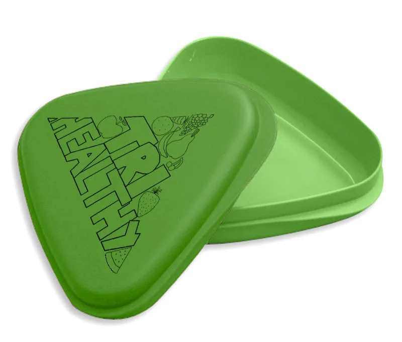 Pastic Triangle Bento Lunch Box - Buy Triangle Lunch Box,Tiffin Lunch ...