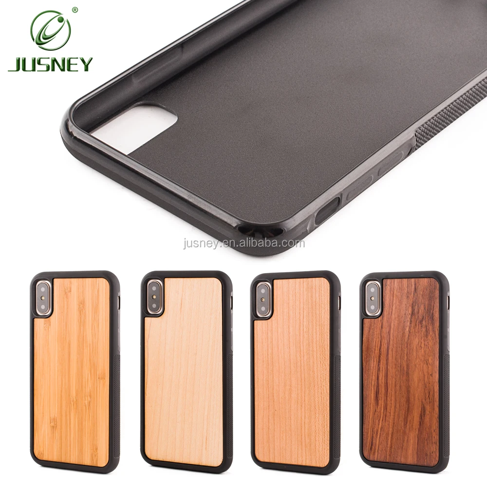 Best Seller 2019 Cell Phone Case Pc Tpu Natural Bamboo Wood Phone Cases ...