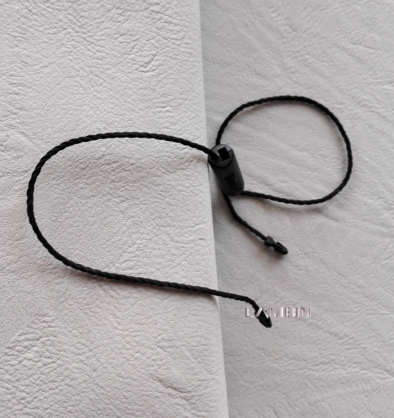 Plastic String Lock Hang Tag Rope Fasteners For Garment - Buy Plastic ...