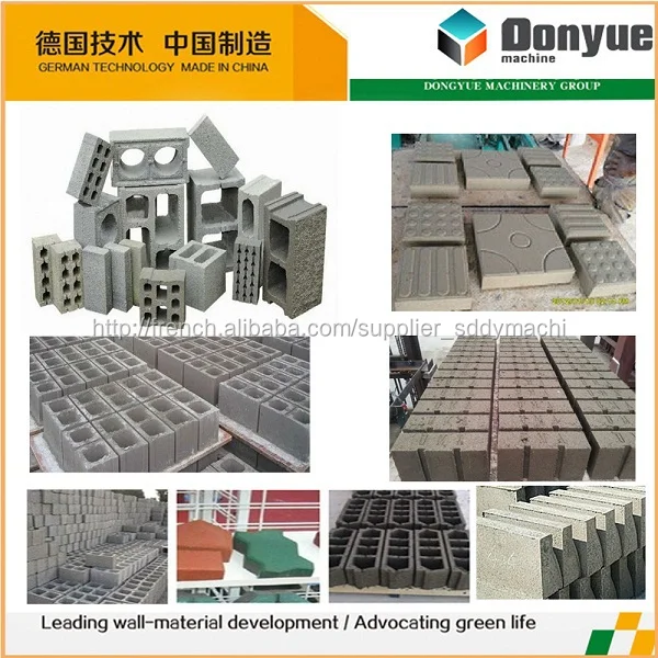 Ligne Machines Complète De Fabrication Des Agglos Creux En Béton Et Les ...
