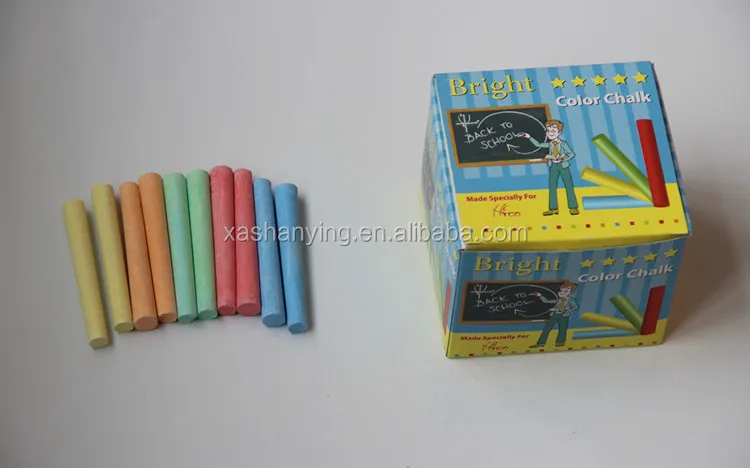 100 Sticks Packing School White Chalk For Sale - Buy White Chalk,School ...