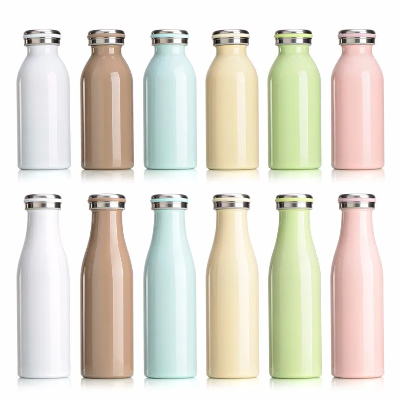 D002 Stainless Steel Stock Insulated Milk Thermo Bottle - Buy Milk ...