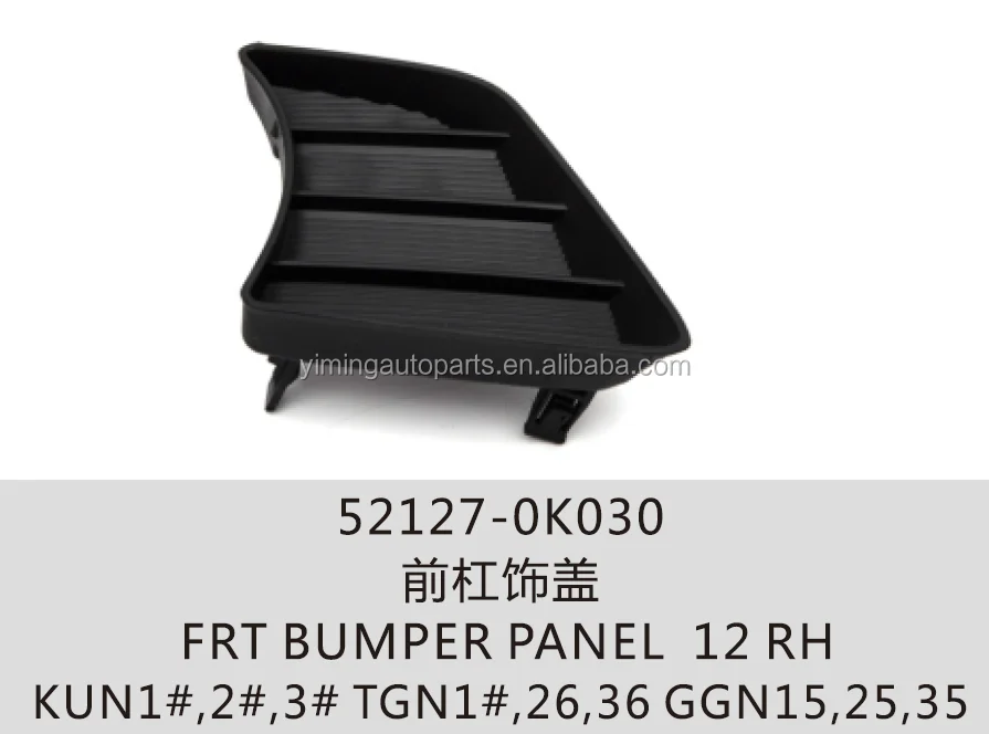 52128-0K030 52127-0K030กันชนหน้าสำหรับ Hilux Vigo| Alibaba.com