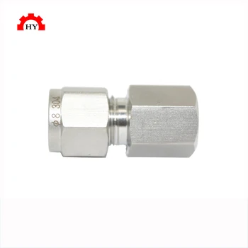 Stainless Steel 5/16 Compression Ferrule Tube Fitting - Buy 5/16 ...