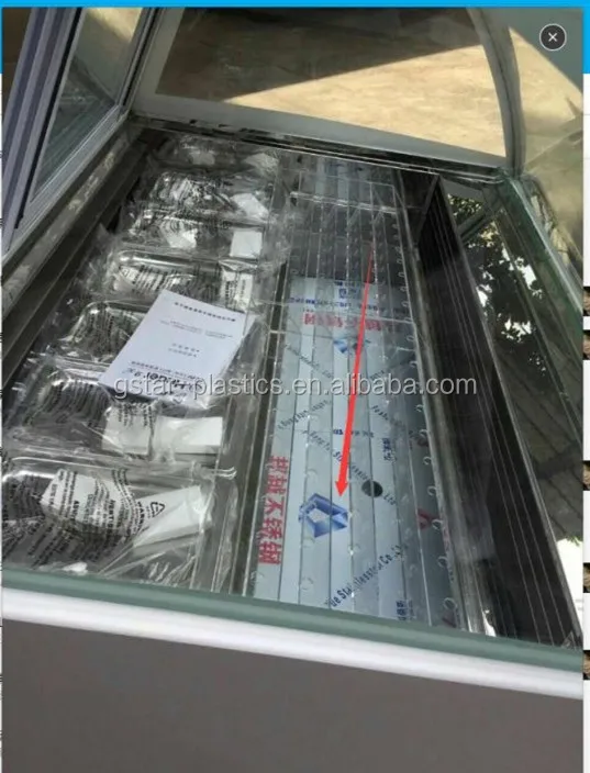 1.5m Popsicle Display Freezer/popsicle Ice Cream Display Showcase ...