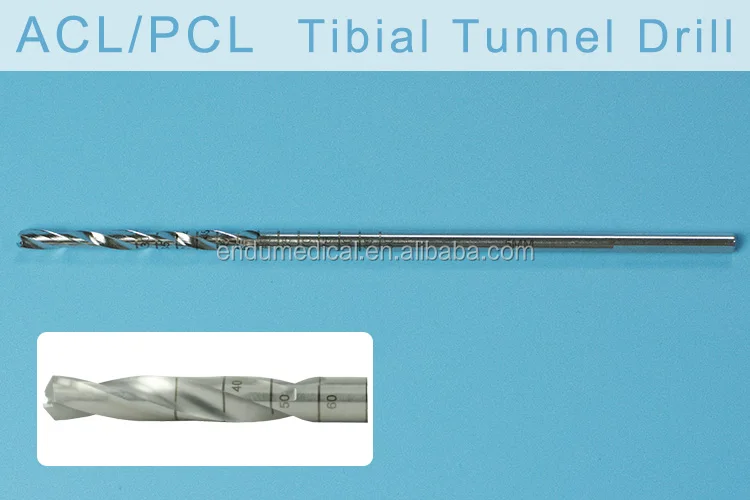 ACL/PCL Reconstruction Instruments - Tibia Tunnel Drill