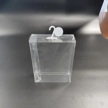 Custom Clear Plastic Hanging Packaging Box With Hanger Pvc Pet Pp ...