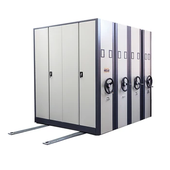 Mobile Compact Racking System Filing Compactor Storage File Cabinet ...