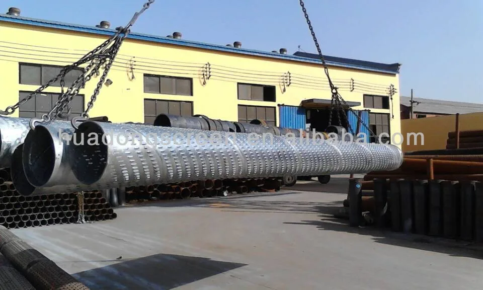 Blind Casing and Screen Casing - Deep Well Filter Pipe