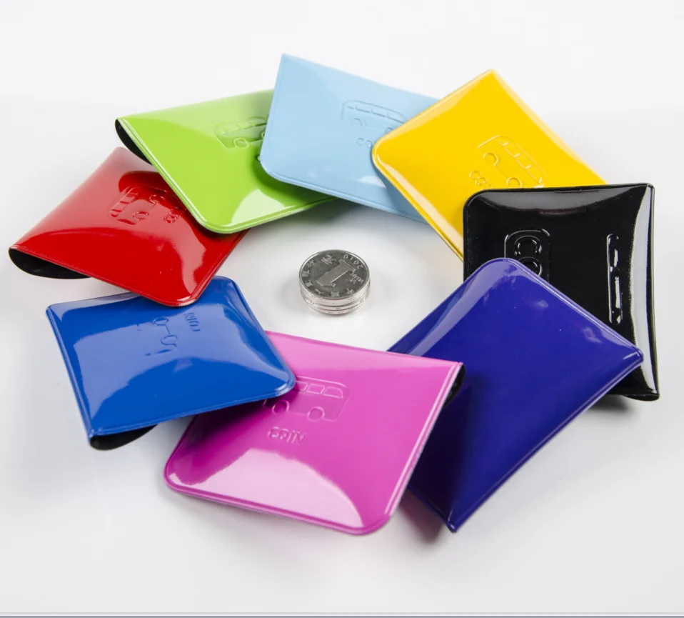 Pocket Square Pvc Coin Purse With Press Button - Buy Coin Purse,Coin ...