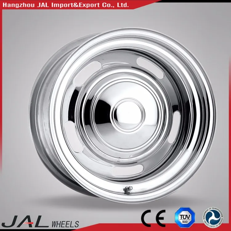 15 Inch Chrome Rims - Classic Rally Wheels Steel Wheel Rim 6x139.7