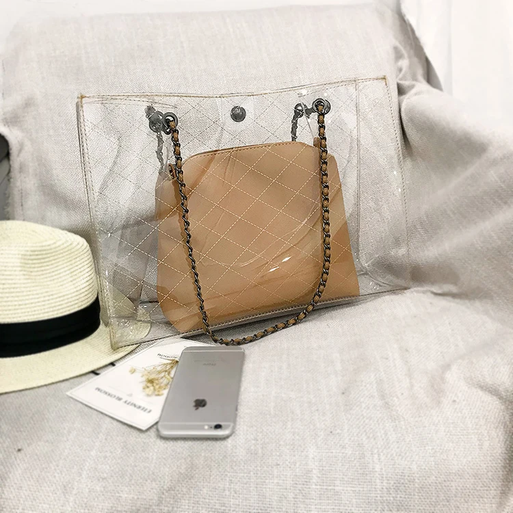 Wholesale Pvc Handbag Transparent Small Bags Candy Handbags - Buy ...