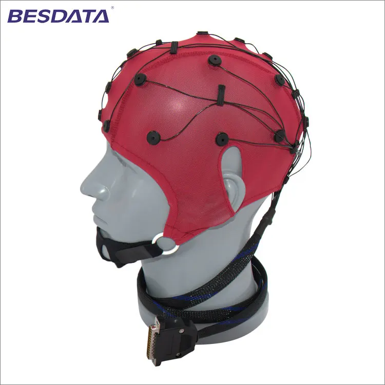 EGC010 20 32 and 64 channel EEG electrode cap neurofeedback sensor caps ...