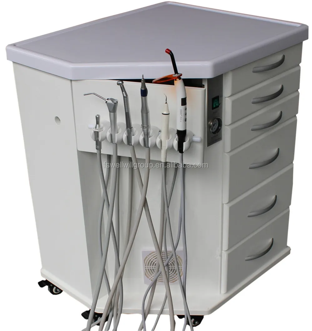 High Quality Portable Dental Unit with Air Compressor Price