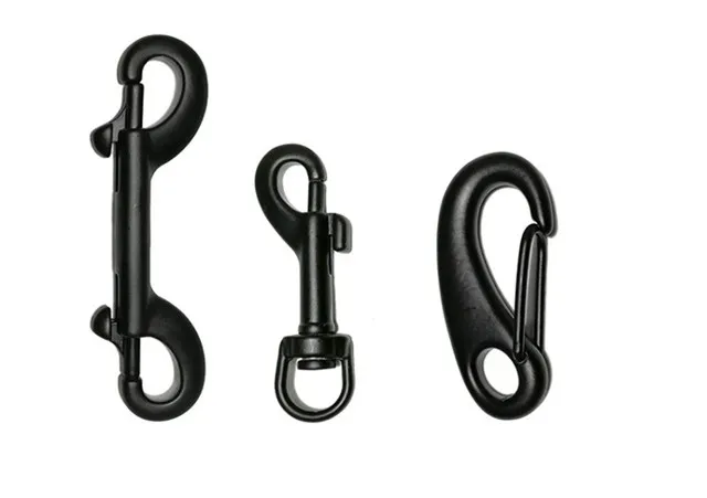 Zinc Alloy Double End Spring Snap Hook Heavy Duty Double Sided Hook ...