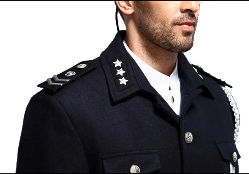 Full Set Security Guard Uniform/ Guard Officer Uniform With Beret Hat ...