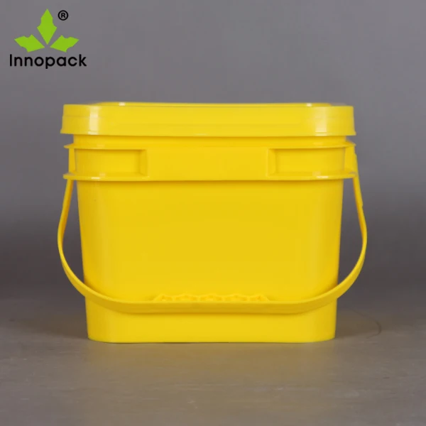 2kg Square Plastic Bucket For Wahsing Powder - Buy Square Bucket,2kg ...