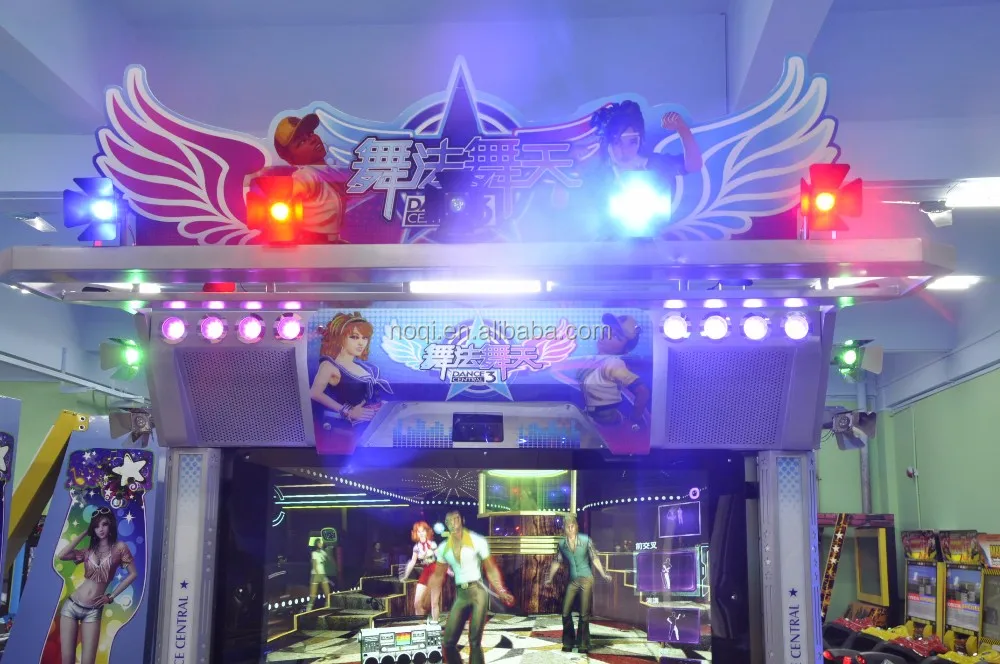 2 Players Dance Arcade Danz Base Dancing Game Machine