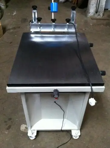 Manual Precision Vacuum Table Silk Screen Printer Machine for Fabric ...