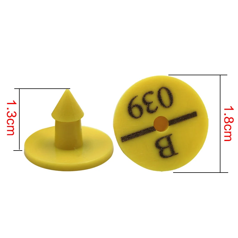 Customized Plastic Rabbit Ear Tags for Animal Management ...