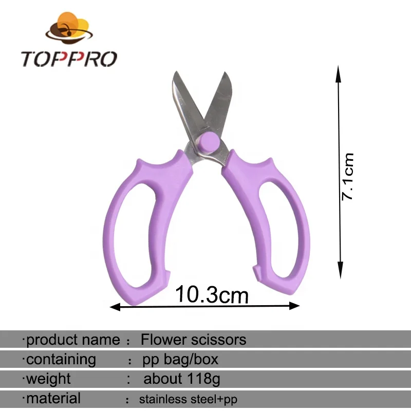 Professional Garden Tools Carbon Steel Flower Floriculture Scissor For ...