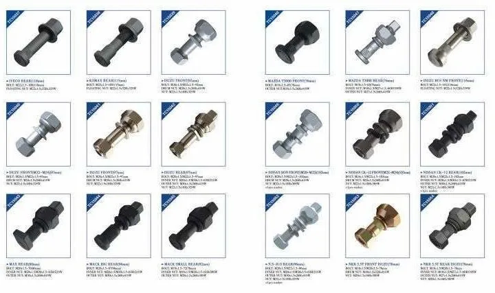 Sinotruk Howo & Howo A7 Rear Wheel Bolts Wg9112340123 - Buy Wheel Hub ...