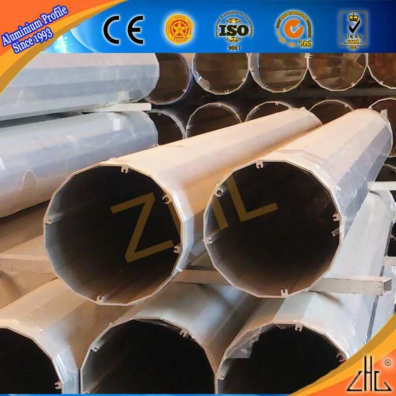 Large Round Industrial Aluminium Profile Extrusion Price - Buy Round ...