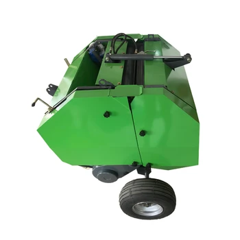 Mini Silage Baler Wrapper Corn Silage Round Baler Hay Straw Bale Bundle ...