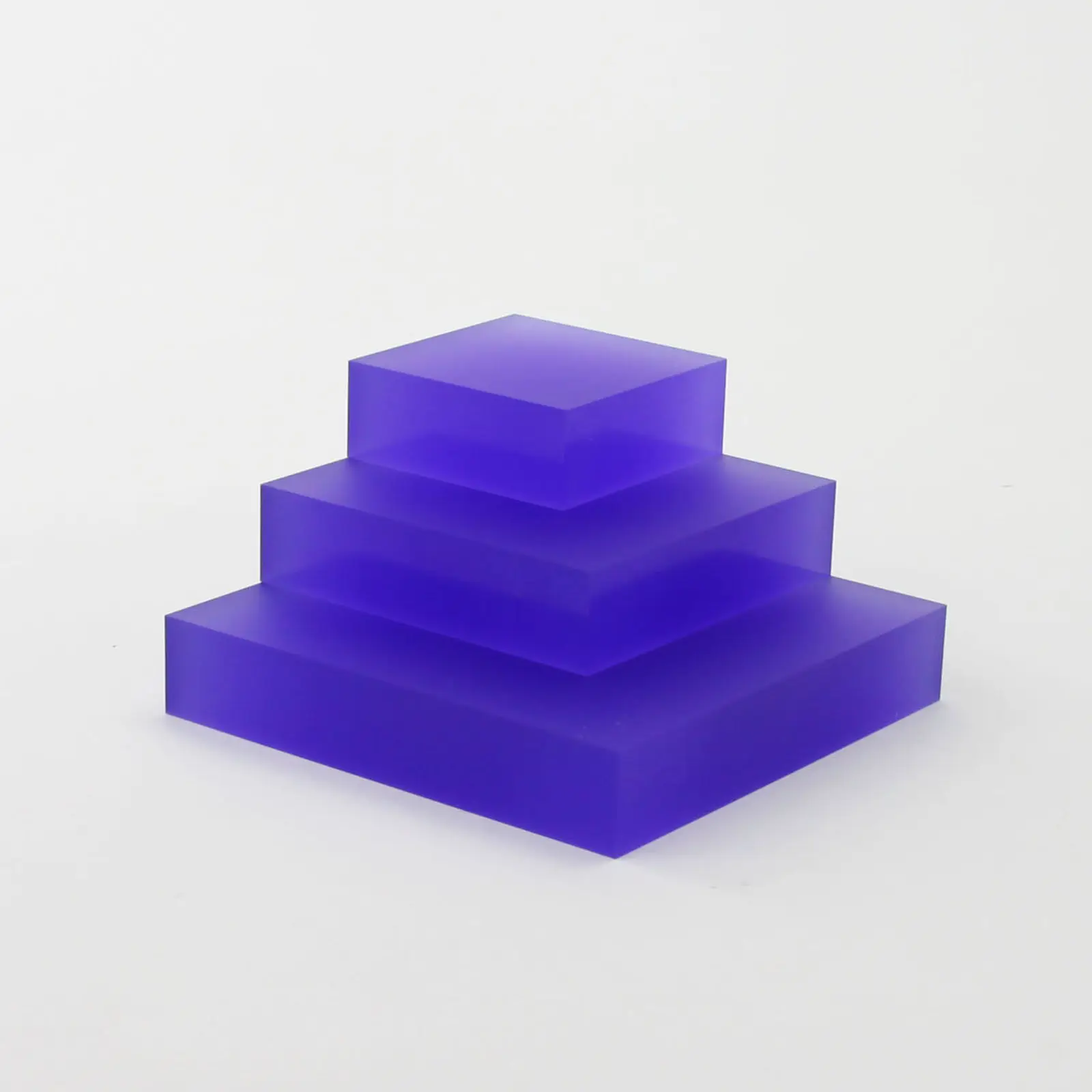 Colored Acrylic Solid Blocks Cubes Solid Acrylic Block Risers ...