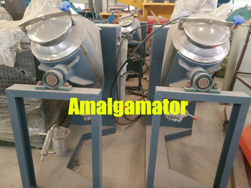 Gold Amalgamation Machine With Mercury Used For Refine The Gold Ore ...