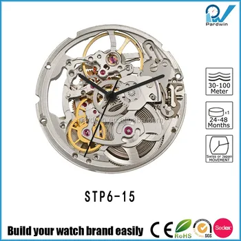 Superior Swis Standard Stp Automatic Watch Movement Stp6-15 With Stop ...