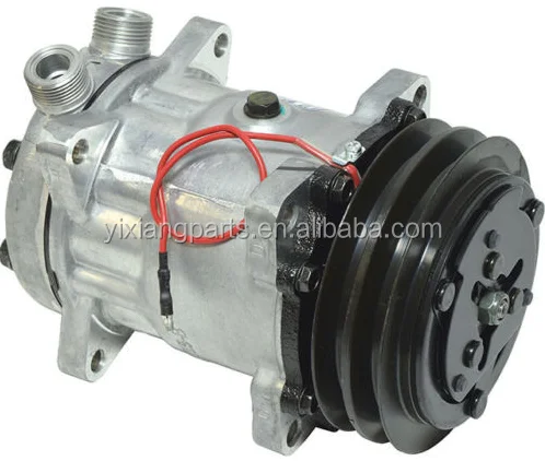 Ac Compressor Sanden 7h15 Sd709 5165548 5165549 72275276 47132887 A/c ...