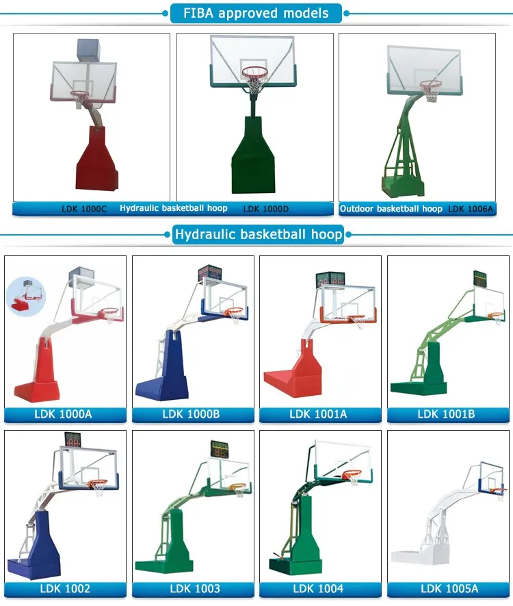 Residential Wall Mounted Basket Stand Retractable Basketball Hoop System