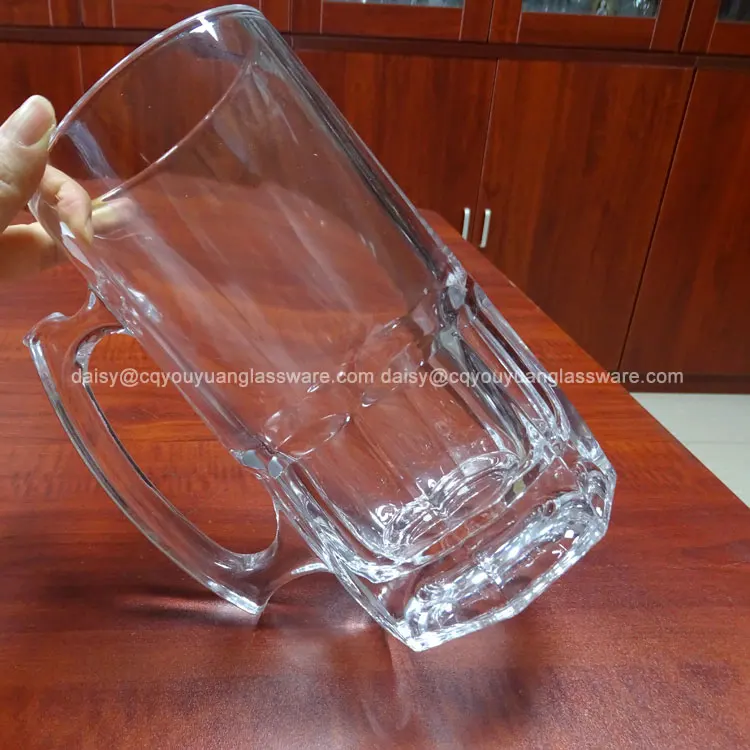 Wholesale German Beer Mug 1 Liter Super Flint Glass - Buy 1 Liter Beer ...