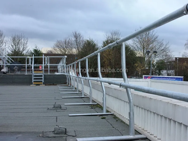 Roof Freestanding Guardrail - Buy Roof Freestanding Guardrail ...