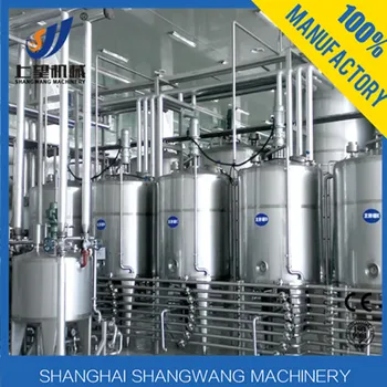 Full Automatic Milk Powder Production Line/mini Dairy Processing Plant ...
