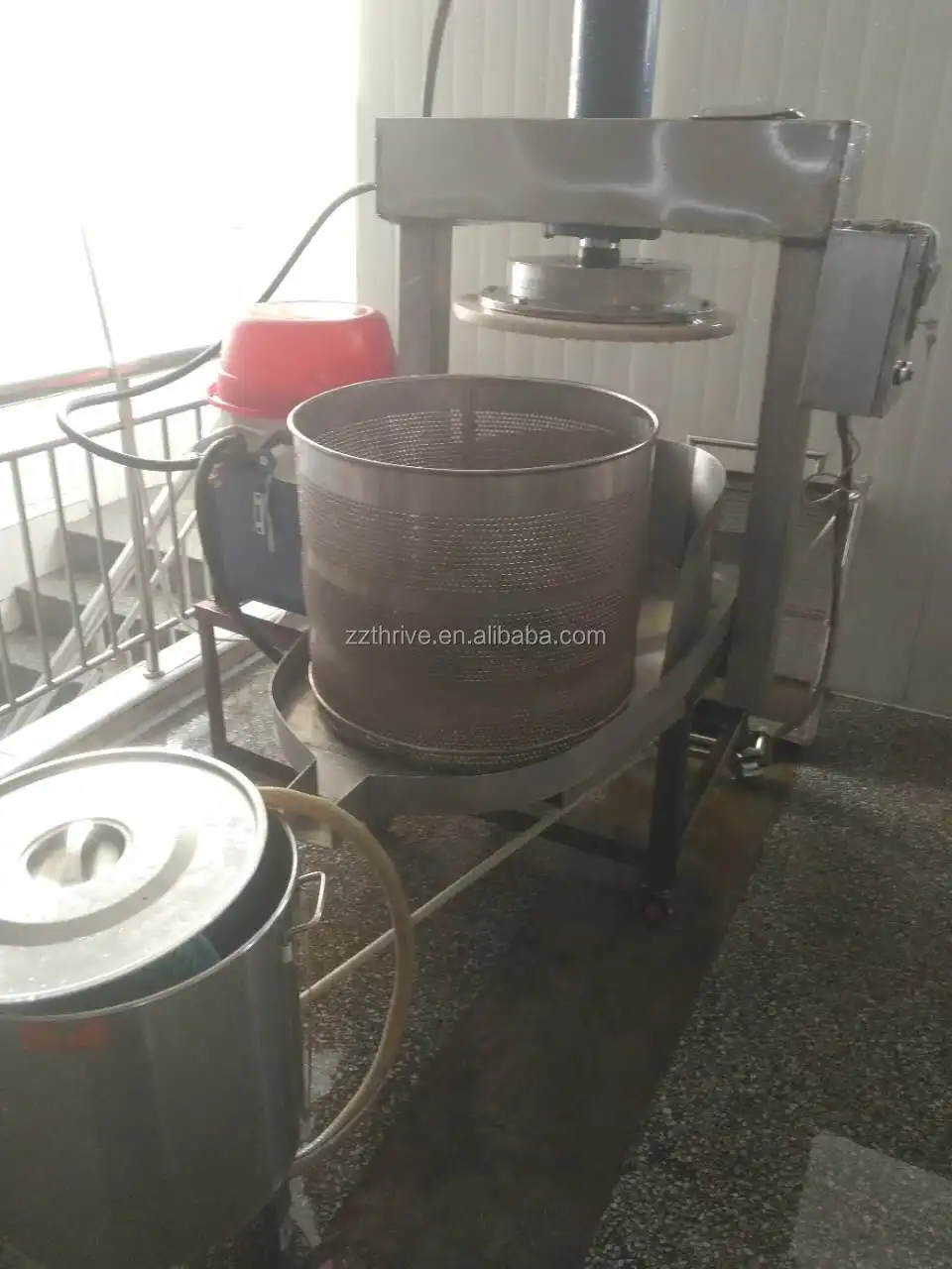 Industrie Apple Sapcentrifuge Machine/hydraulische Wortel Sap ...