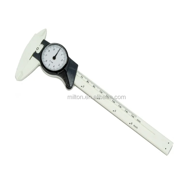 150mm 0.02mm Plastic Dial Caliper - Buy Plastic Dial Caliper,Carbon ...