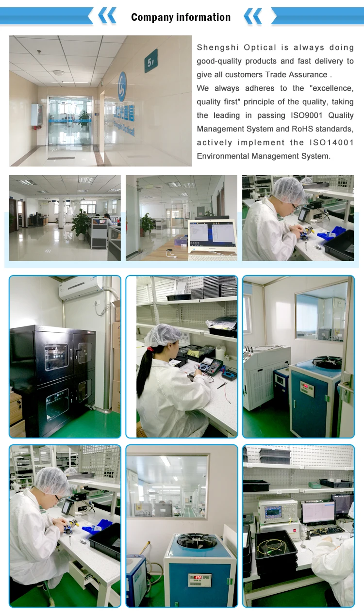 TOSA 635nm Red Laser Diode Module with FC/SC/LC Connectors