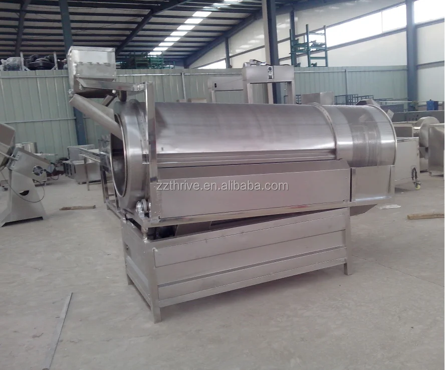 Stainless Steel Continuous Seasoning Machine/spices Snack Flavor ...