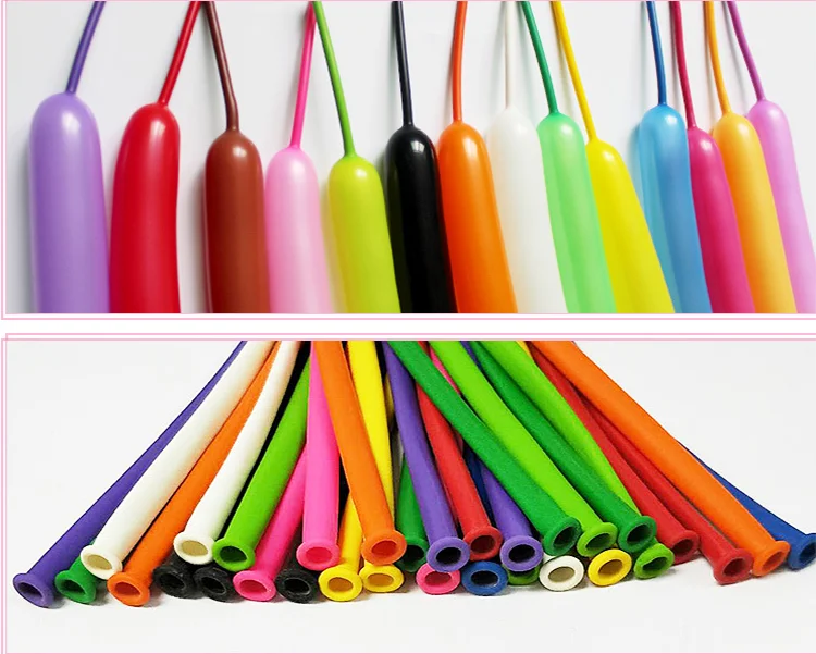 Op-9 Balloon Flower Root Extract Gin Glass Latex Long Balloons Magic ...