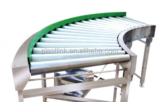 Tugas Berat Powered Roller Conveyor Stainless Steel Meja Rol Conveyor ...