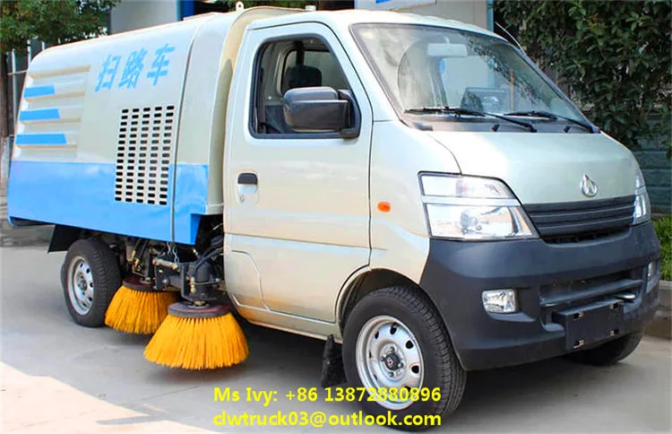 Factory Sale Bottom Price 4*2 Lhd Mini Street Sweeper Truck Hot Sale ...