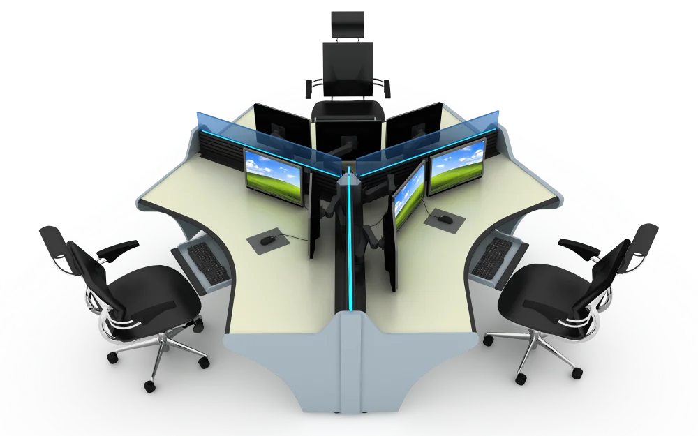 Workstation Control Room Console - Buy Control Desk,Control Room ...